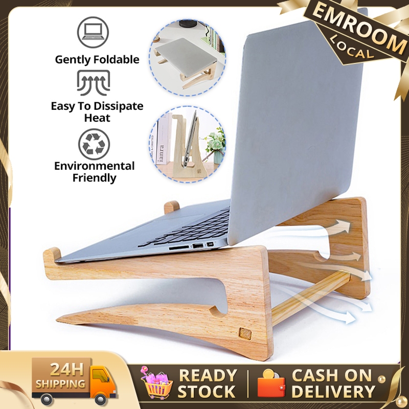 Wooden Laptop Stand，Wooden Computer Stand Wooden Laptop Cooling Stand ...