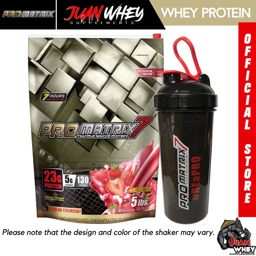 PROMATRIX WHEY Protein 1LB/2LBS /5lbs with Free Shaker Chocolate Flavor ...