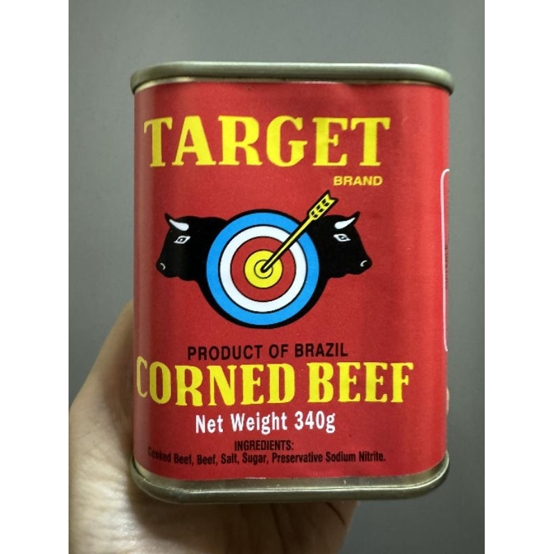 340g TARGET CORNED BEEF 340G Product of Brazil | Shopee Philippines