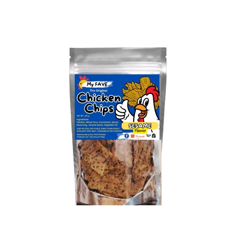 The Original Chicken Chips by My FAVE Sesame flavor | Shopee Philippines