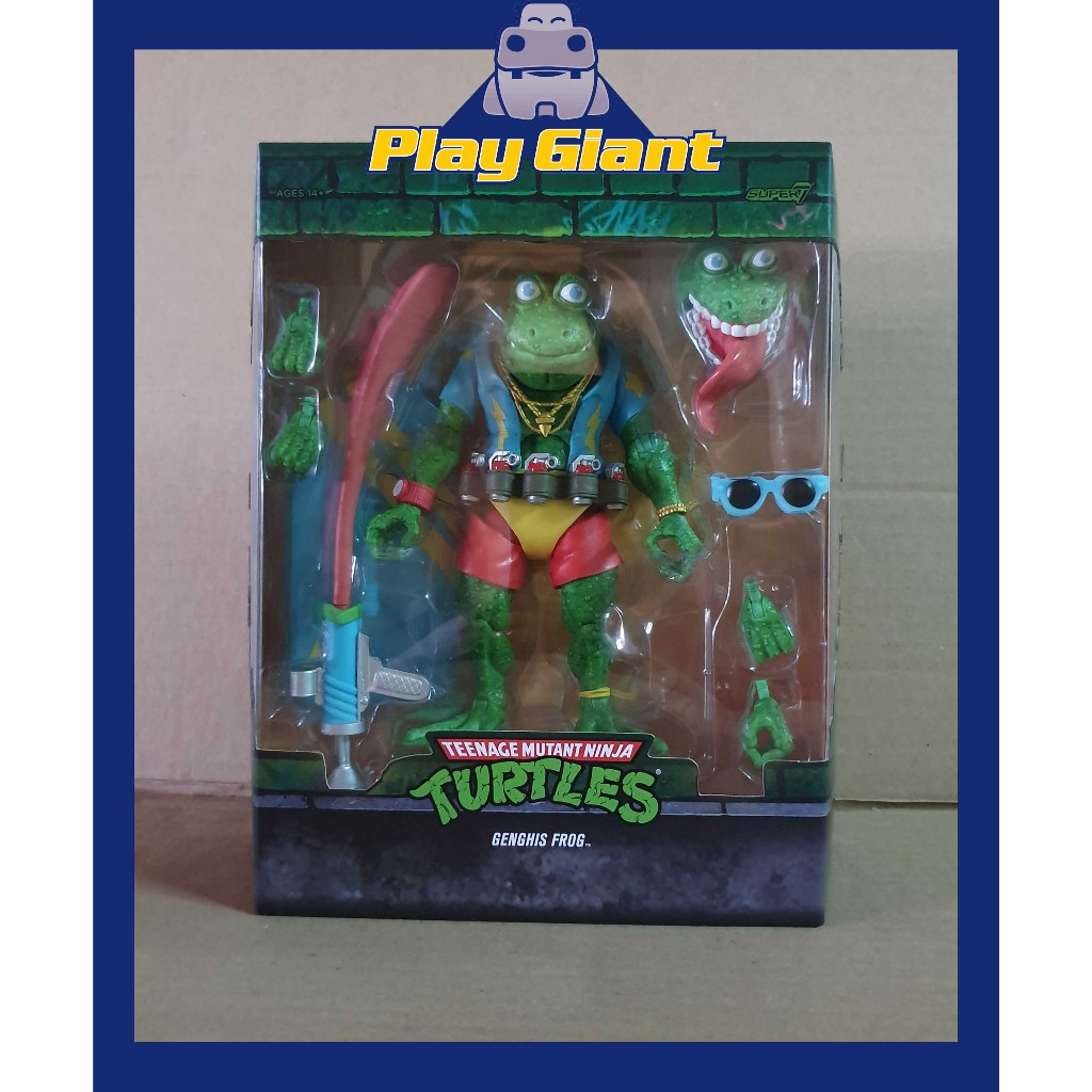 Super7 TMNT Ultimates Genghis Frog 7inch Action Figure | Shopee Philippines