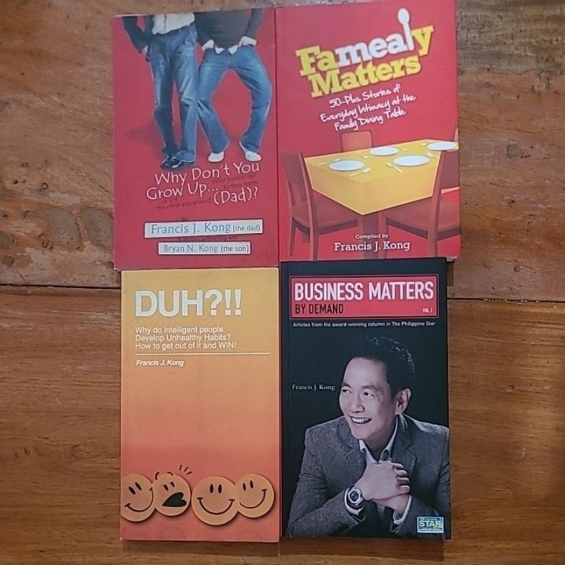 Francis Kong Famealy Matters DUH?! Business Matters Why dont you grow ...