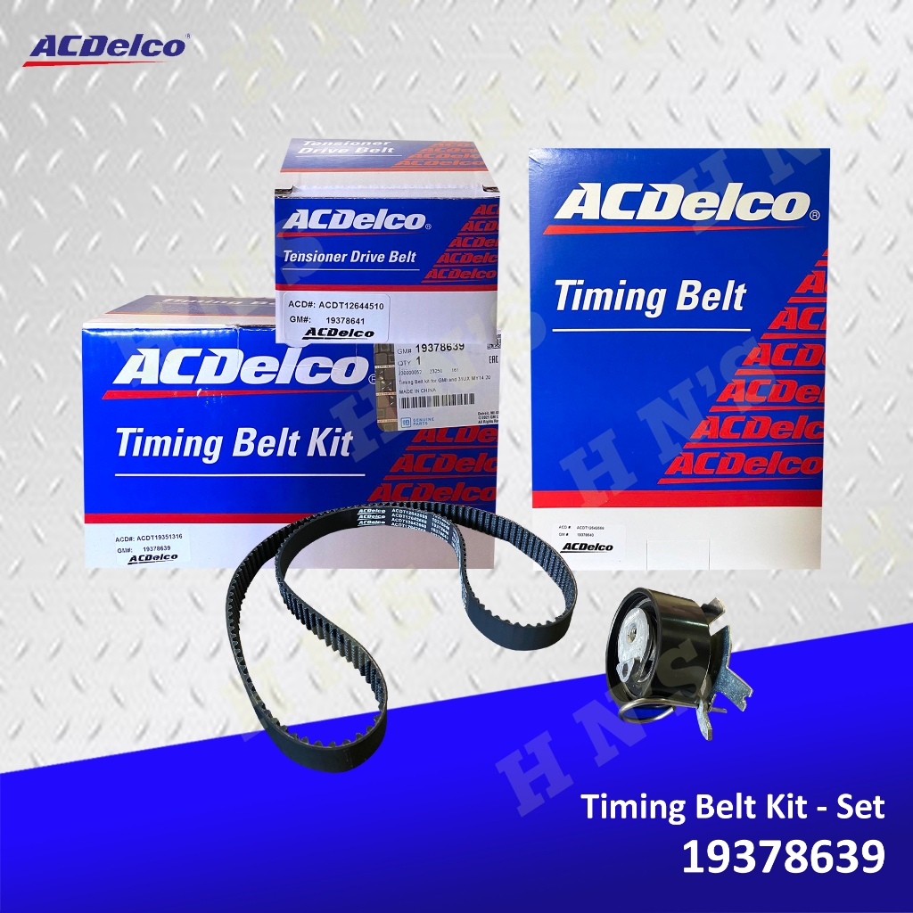 ACDelco Drive Belt Kit Set for Chevrolet Colorado, Trailblazer ( 2014 ...