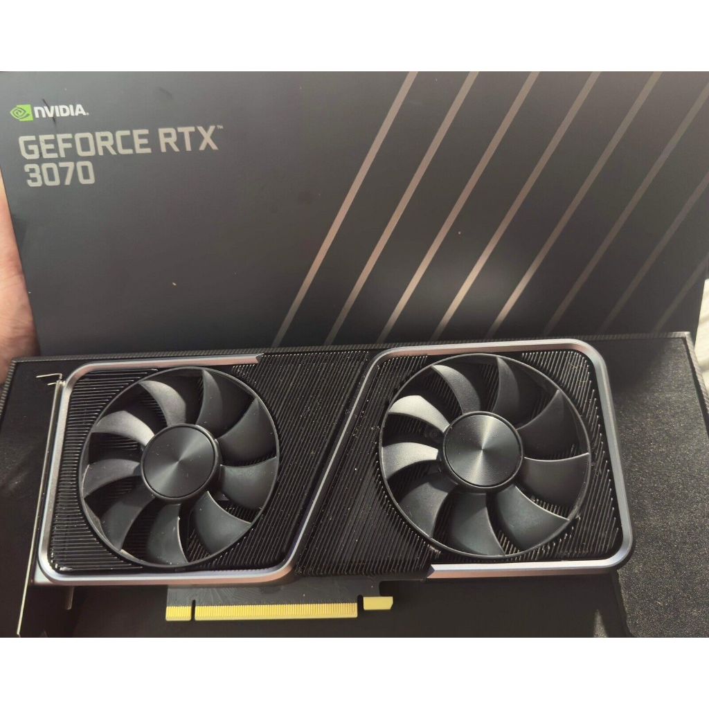 NVIDIA GeForce RTX 3070 Graphics Card Founders Edition 8GB GDDR6 ...