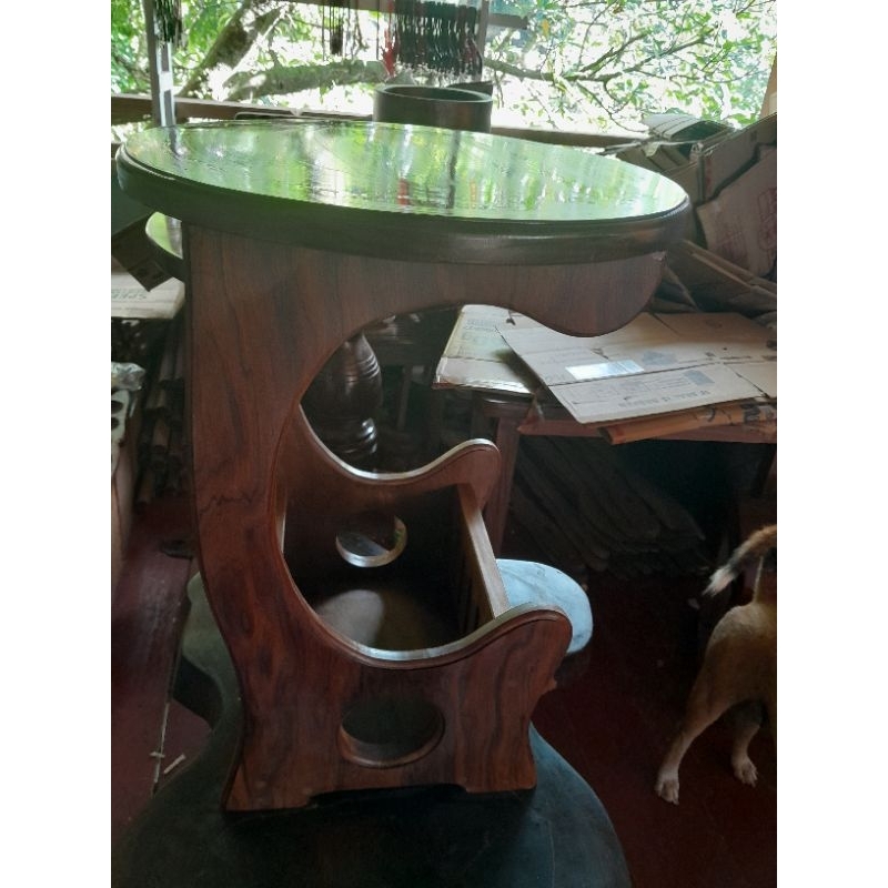 corner table magazine rack hardwood magkuno | Shopee Philippines