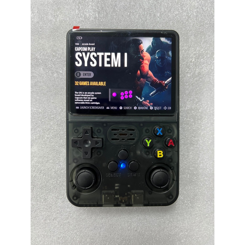 R36S Retro Portable Handheld Video Game Console (Smoky Black) | Shopee ...