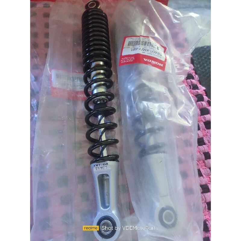 Honda Wave 100/125 Rear Shock GENUINE 340mm (Pair) SHOWA | Shopee ...