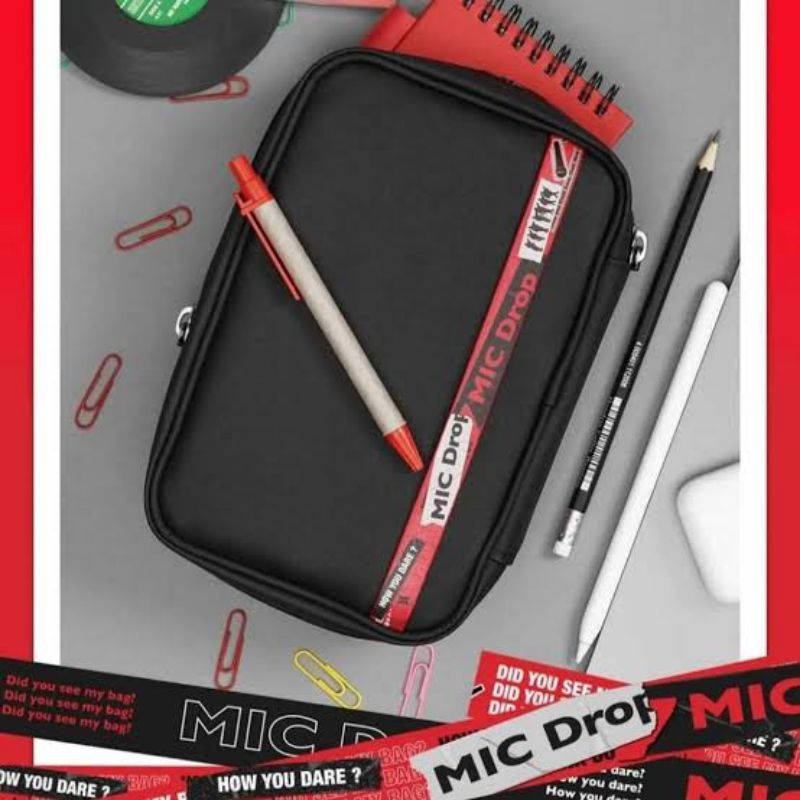BTS MIC DROP MULTI POUCH | Shopee Philippines