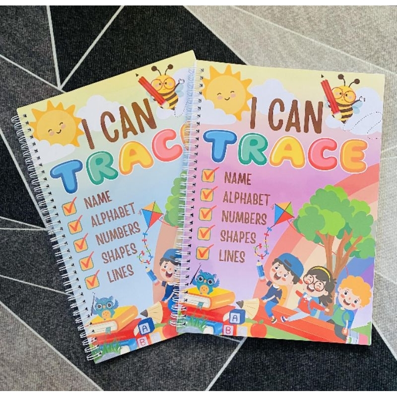 Personalized Tracing Pad for Kids (60 pages) | Shopee Philippines
