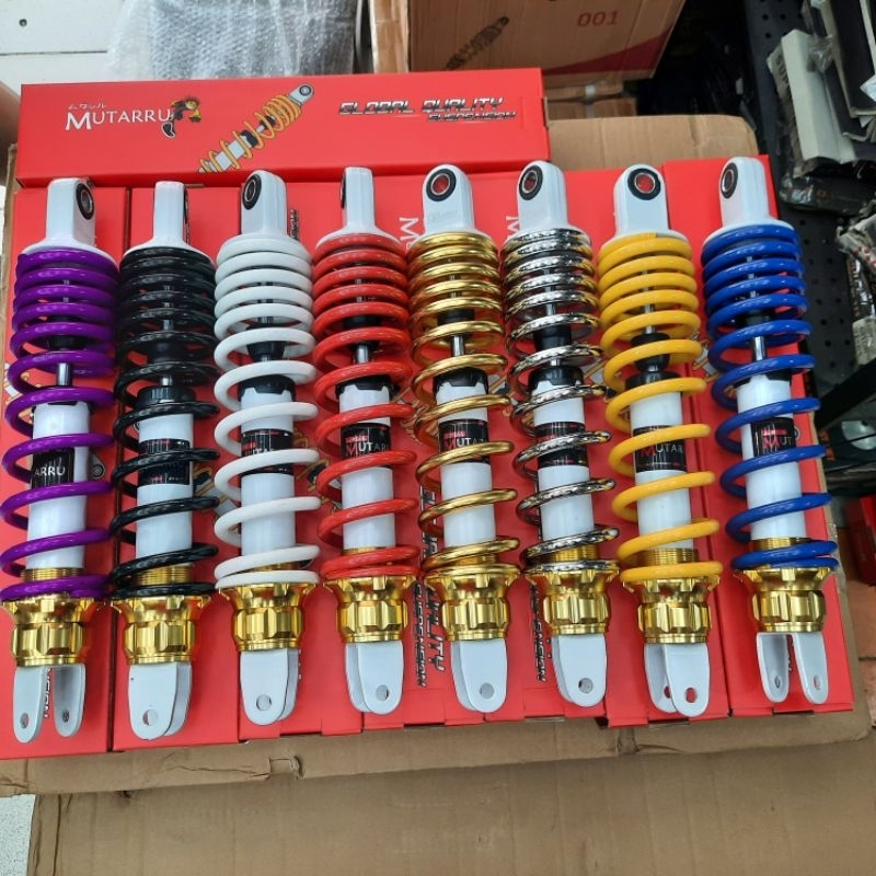 Mutarru Shock M001 Mio/beat/click/skydrive/gravis/gear/fino/fazzio (Made in thailand) | Shopee ...