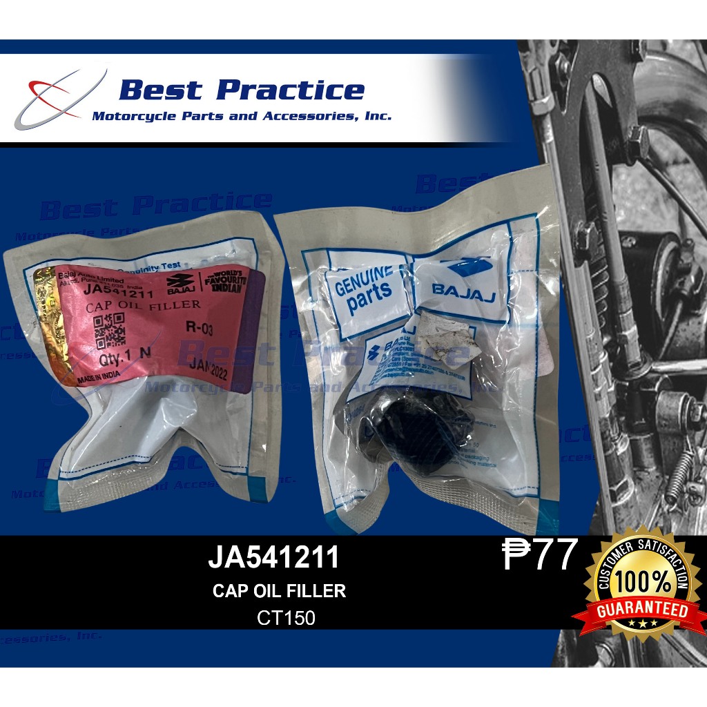 BAJAJ OIL FILLER CAP WITH ORING Rouser 135 NS150 NS160 Boxer CT150 ...