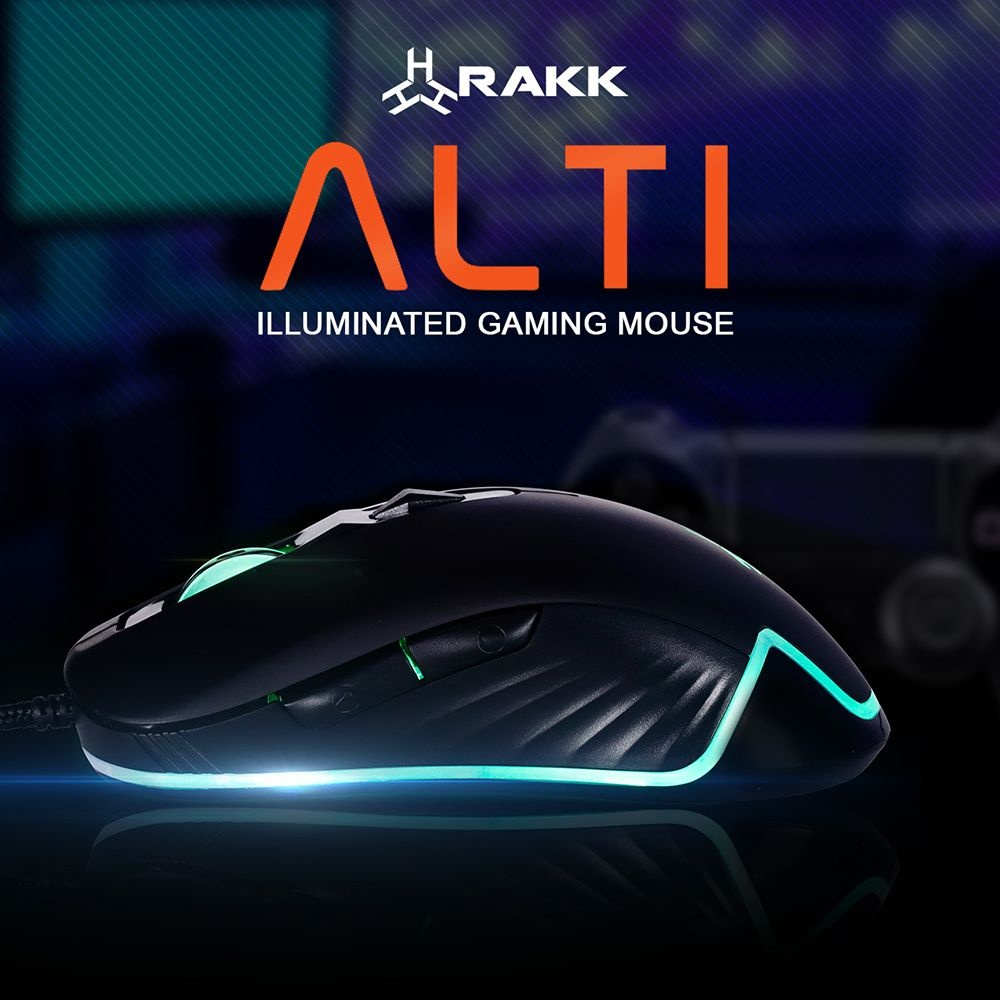 Rakk Alti Illuminated Gaming Mouse | Best for FPS Games | Shopee ...