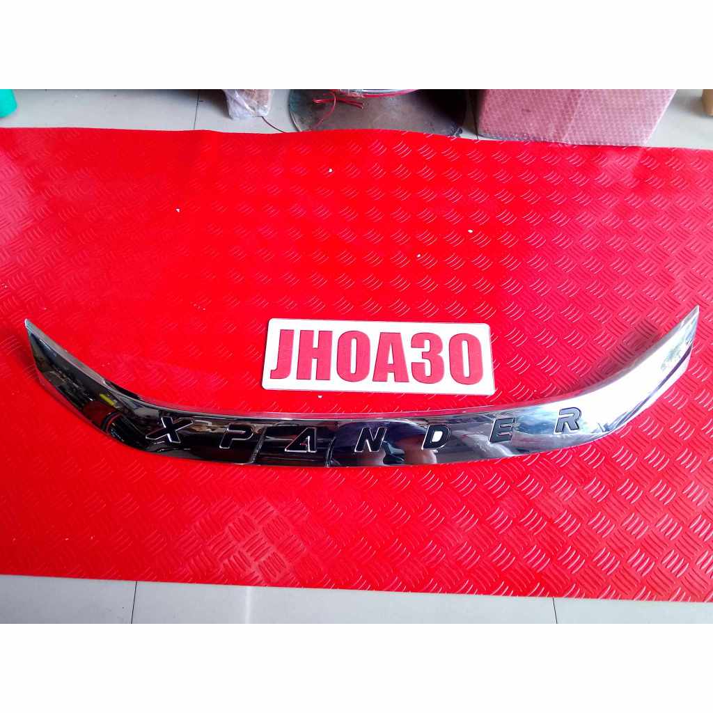 Xpander Electroplate Front Hood Lip Hood Shield For Mitsubishi Xpander ...