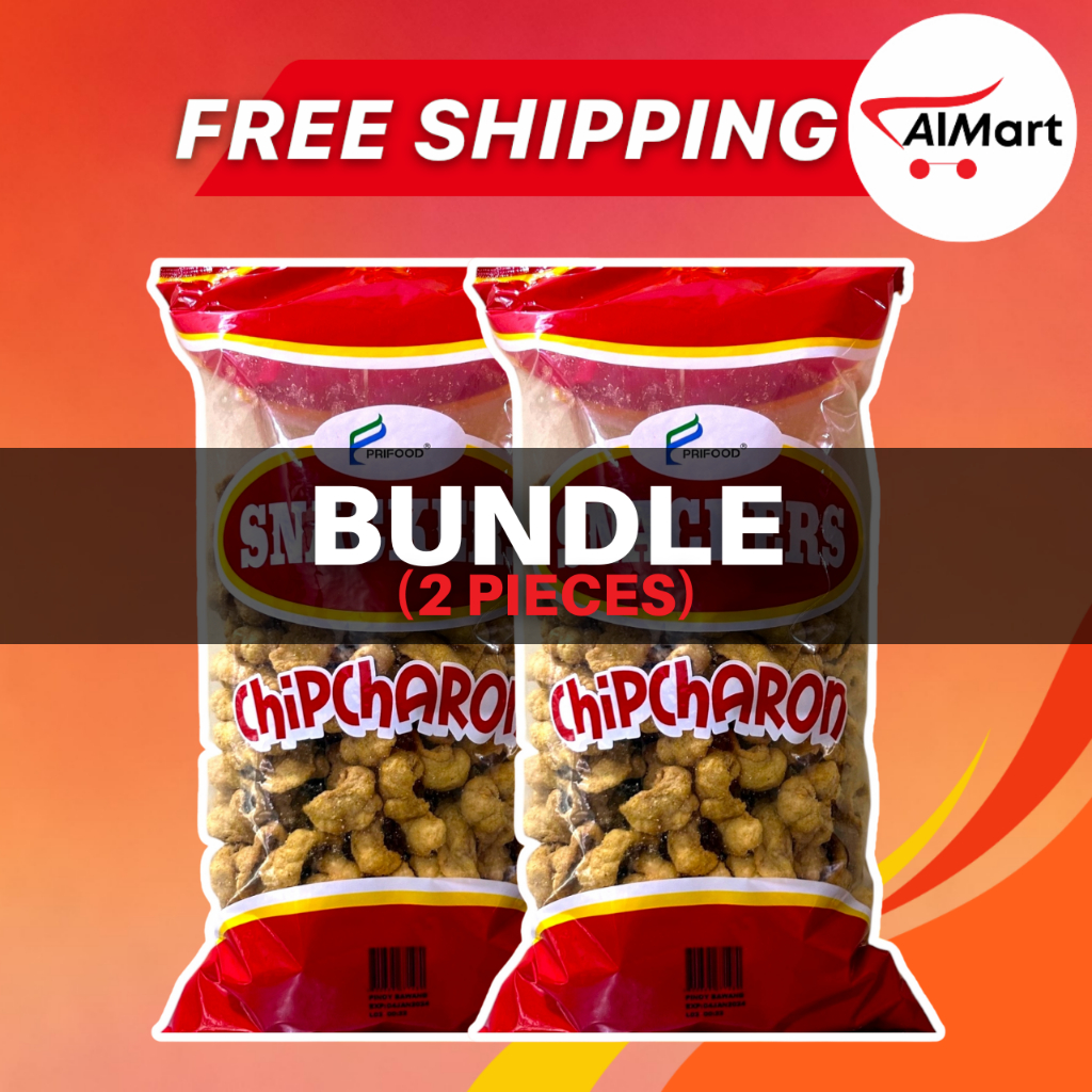 BUNDLE! (2 PCS) SNACKERS CHIPCHARON PINOY BAWANG (415 GRAMS) | Shopee ...