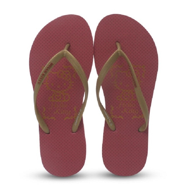 Hello Kitty Flip Flops for Ladies: Rococo - Marquetry | Shopee Philippines