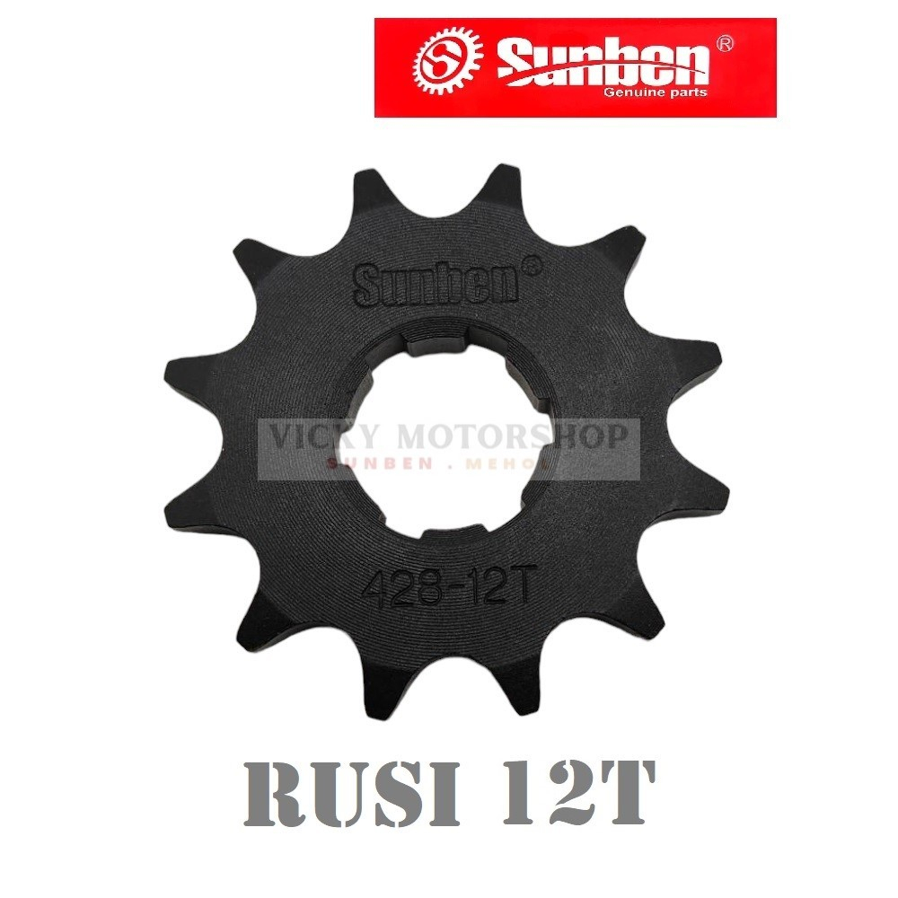 ENGINE SPROCKET SUNBEN FOR RUSI125 RUSI150 RUSI175 12T 13T 14T 15T 16T | Shopee Philippines