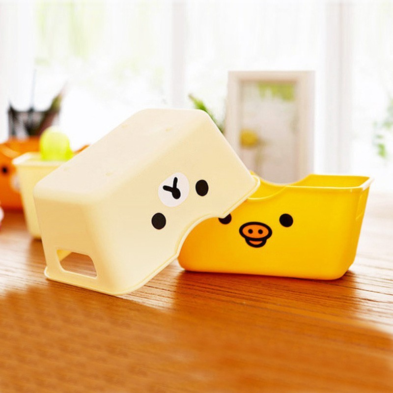 Mini cartoon organizer Cute portable storage box | Shopee Philippines