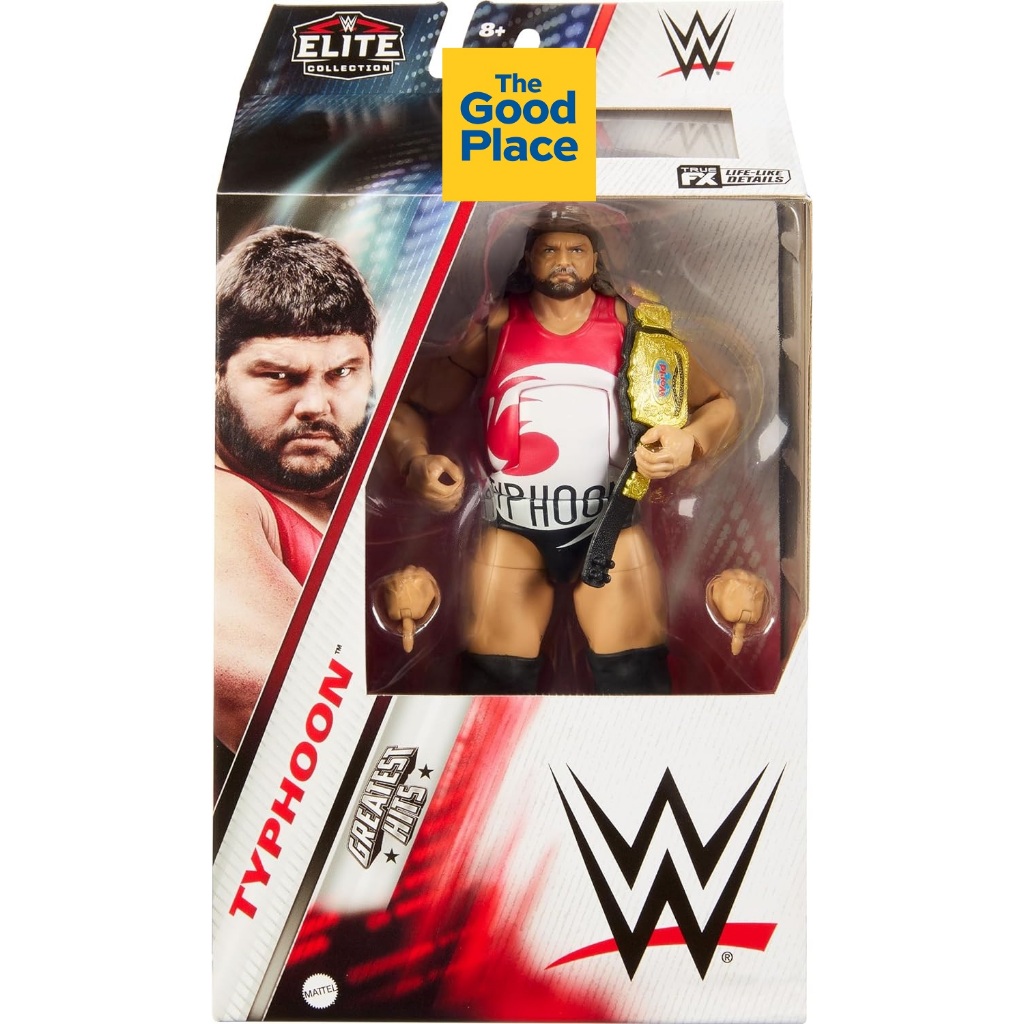 MATTEL WWE Elite Collection Greatest Hits Series Typhoon Figure With ...
