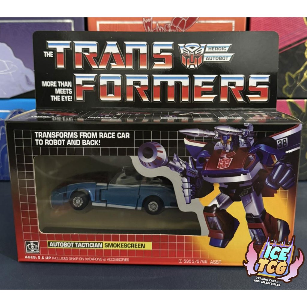 Transformers G1 Reissue Smokescreen - Transformers Action Figures ...