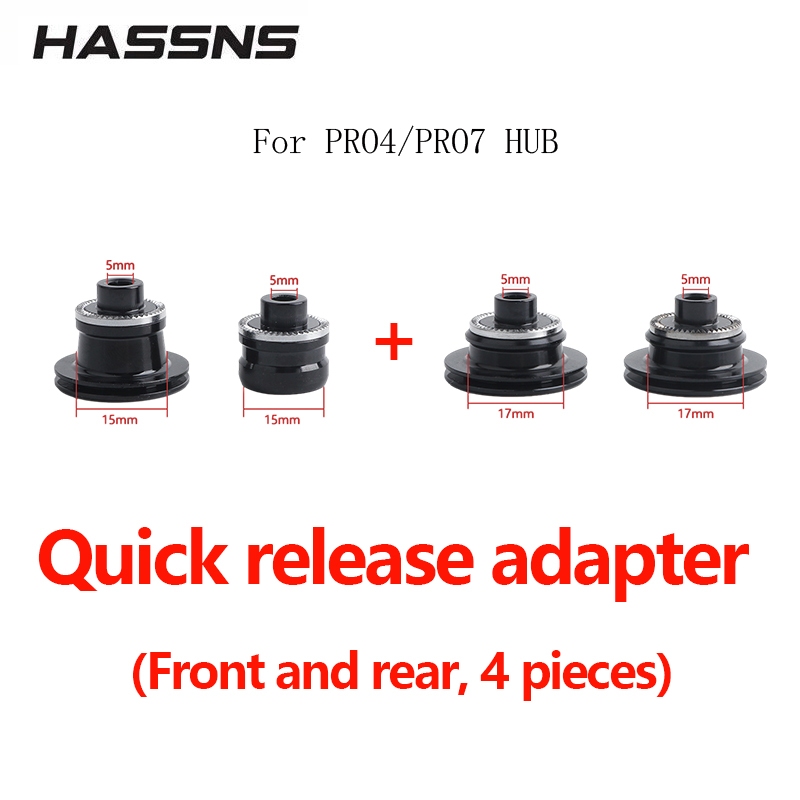 HASSNS PRO7 Patching Kit HG/MS/XD Freehub QR Adapter ThruAxle Adapter ...