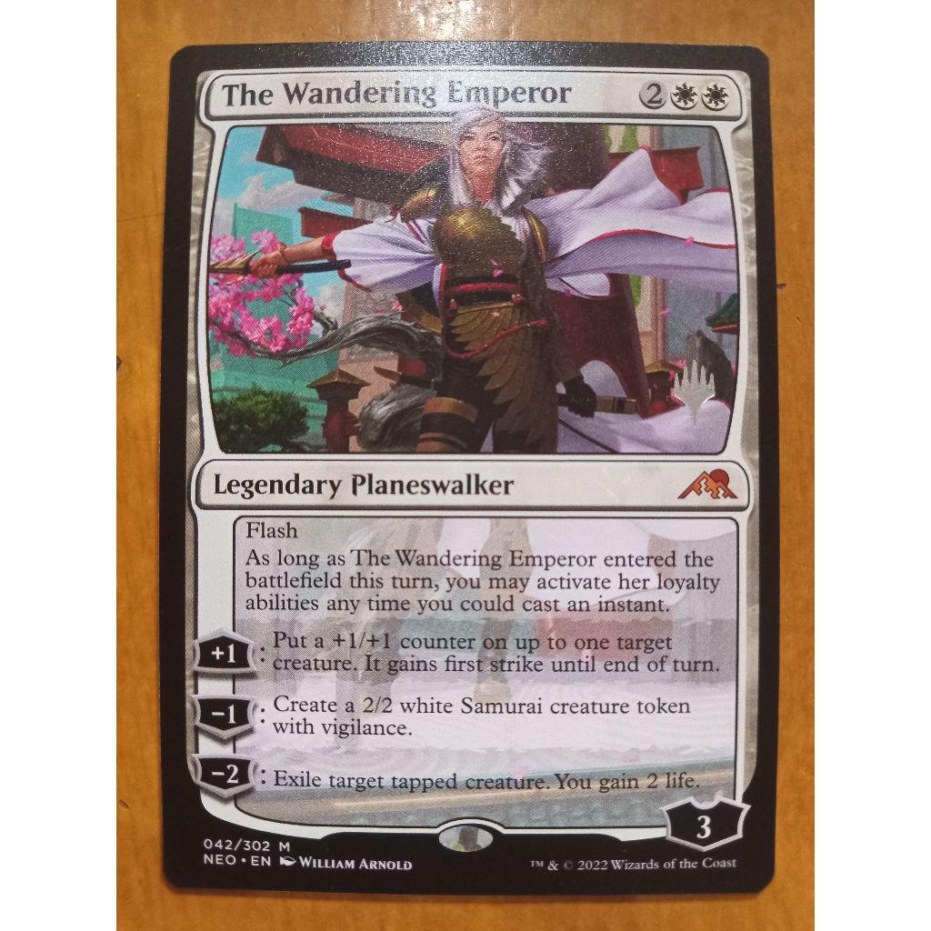MTG The Wandering Emperor Mythic Kamigawa: Neon Dynasty Magic: the ...