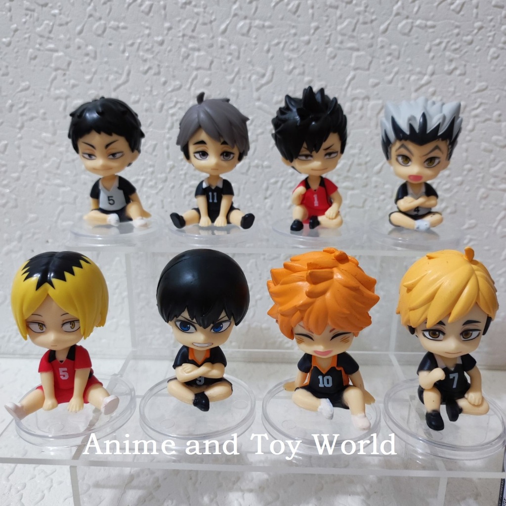 Haikyuu Hinata Shoyo Kageyama Tobio Oikawa Toru Kozume Kenma Set of 8 ...
