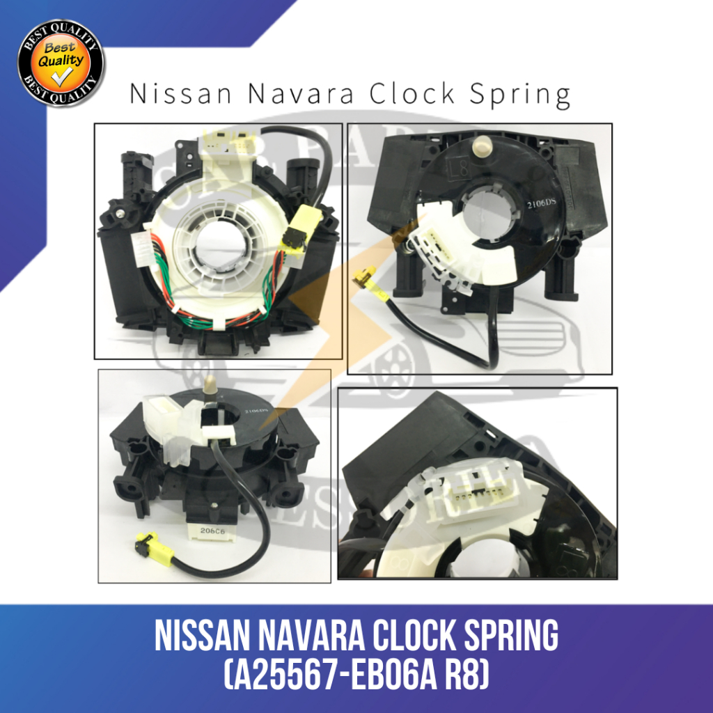 CPA NISSAN NAVARA CLOCK SPRING (A25567-EBO6A R8) HIGH QUALITY (5598 ...