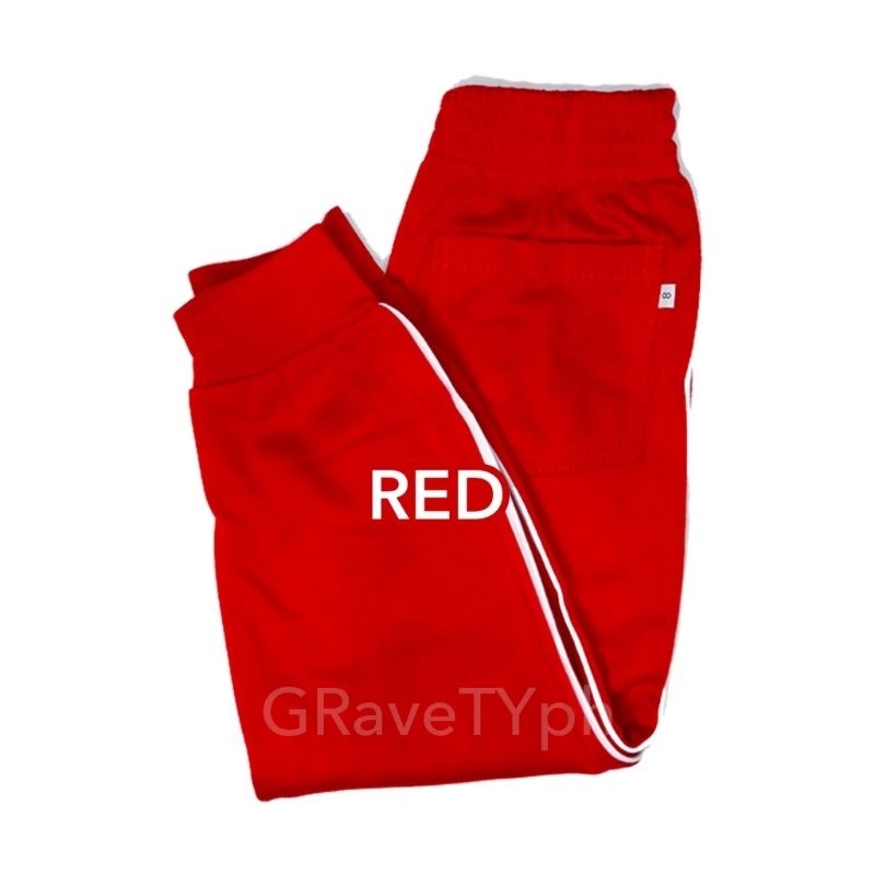 RED Jogging pants / P.E. Pants for KIDS - EFJ JEWEL Brand | Shopee ...