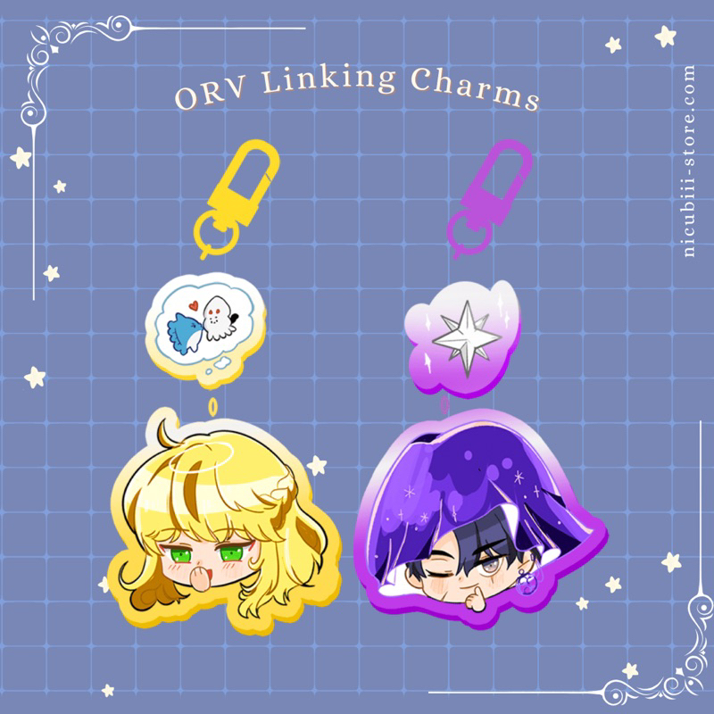 ORV Uriel and Secretive Plotter Linking Charms | Shopee Philippines