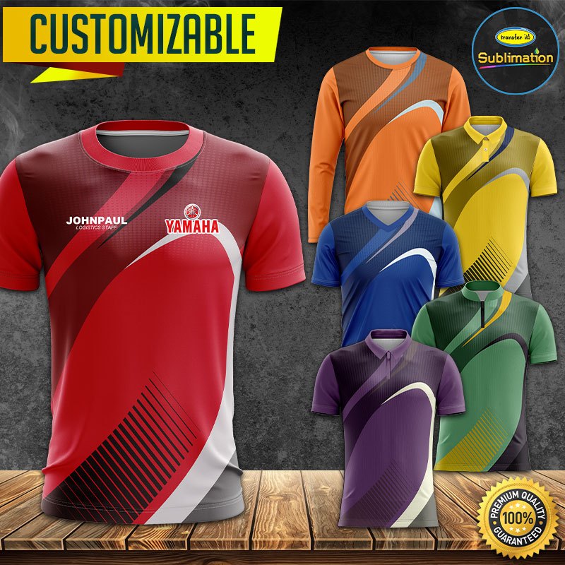 Transfer It Personalized RS-06 FULL SUBLIMATION Company, School Council ...