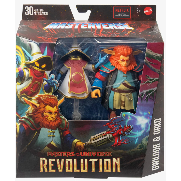 {GOT} MOTU Revolution Masterverse Skeletor Teela King Keldor Orko ...