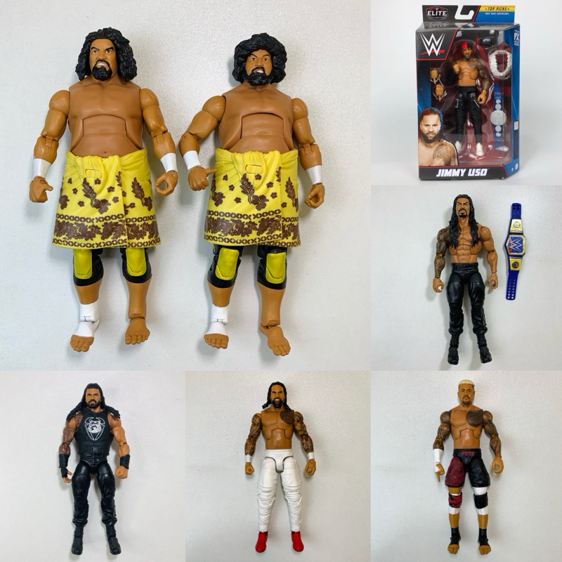 WWE “BLOODLINE” (elite) Mattel action figures | Shopee Philippines