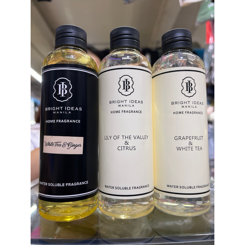 BRIGHT IDEAS MANILA HOME FRAGRANCE WATER SOLUBLE 200ml Big | Shopee Philippines