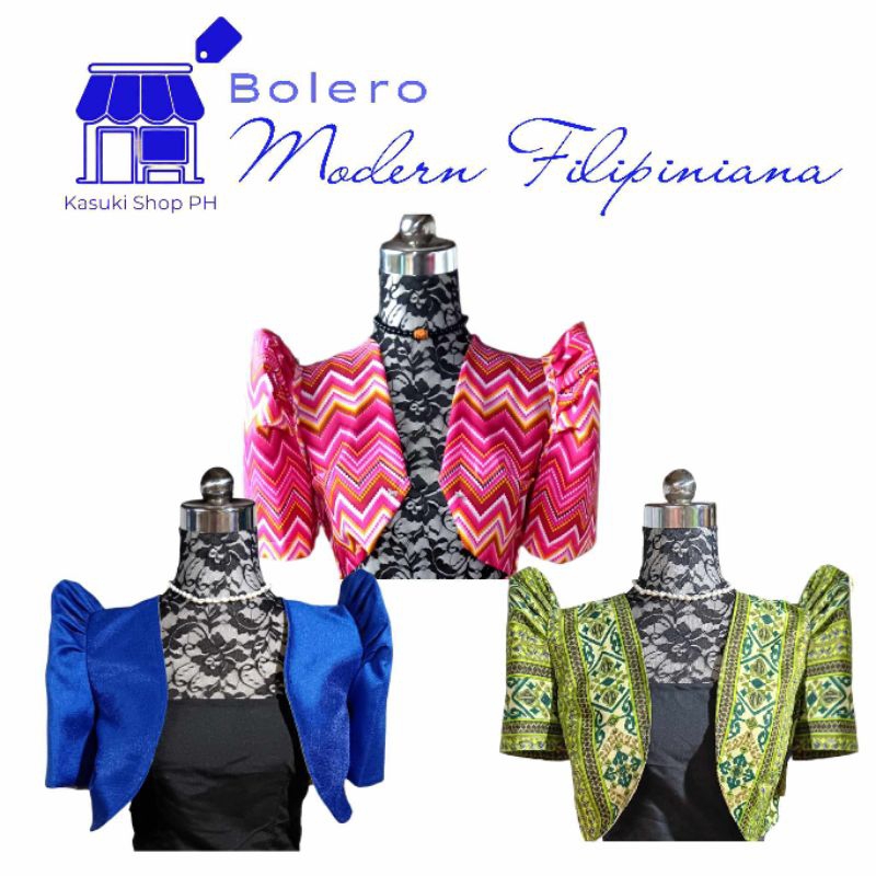 Modern Filipiniana Bolero | Shopee Philippines