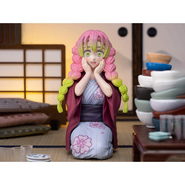 Authentic Mitsuri Kanroji PM Perching Figure Swordsmith Village Arc ...