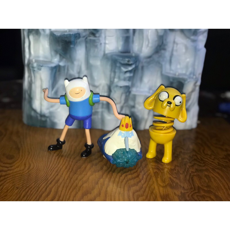 Ice King, Finn and Jake - Adventure Time McDonalds Happy Meal Cartoon ...