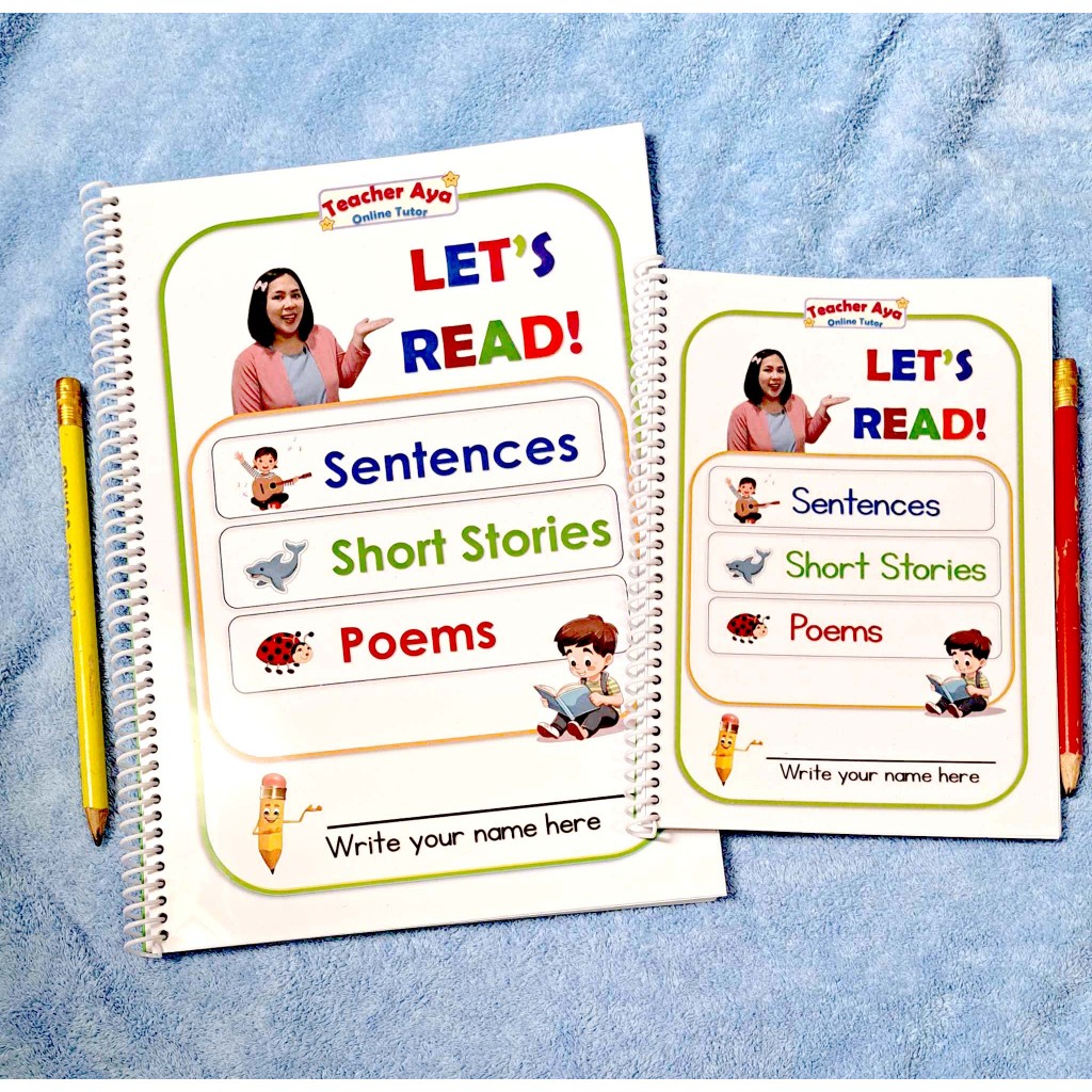 Teacher Aya's Reading Book/Booklet (English) | Shopee Philippines