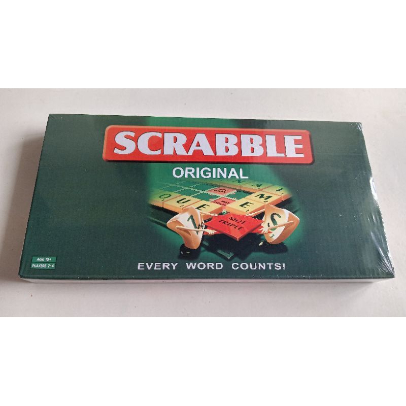 Scrabble board game with plastic tiles | Shopee Philippines