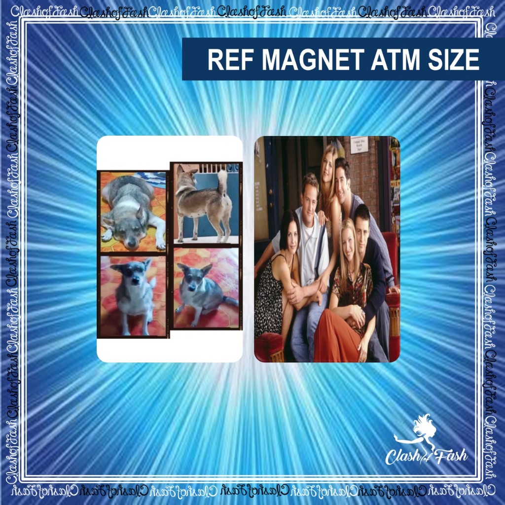 Personalized Ref Magnet ATM Size [NO MINIMUM] | Shopee Philippines