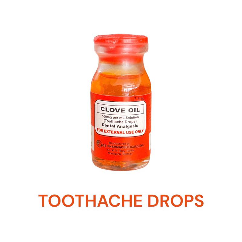 CLOVE OIL (Toothache drops) 7.5ml | Shopee Philippines