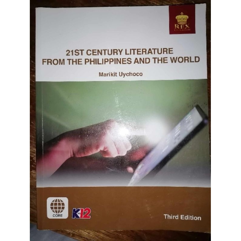21st Century Literature From the Philippines and the World 3rd edition ...