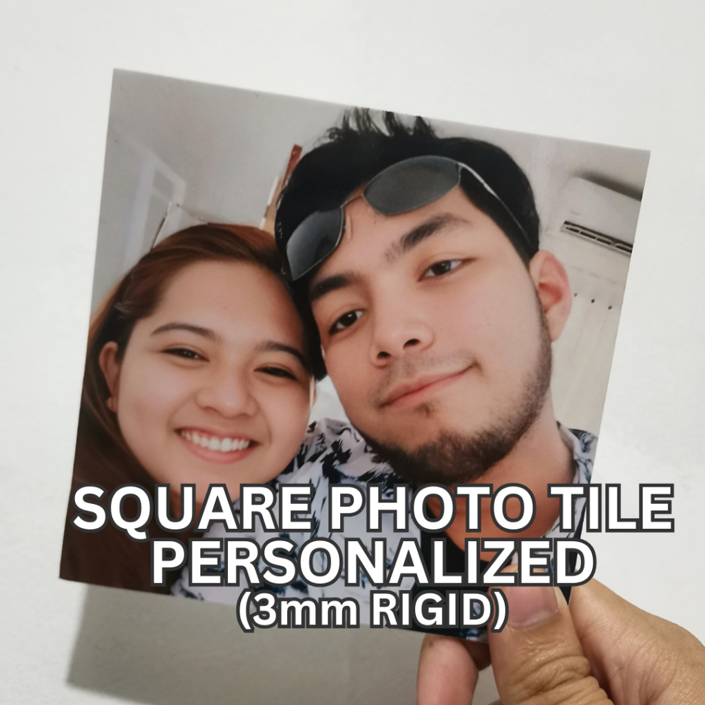 3x3 - 8x8 SQUARE PERSONALIZED Photo Tile (3mm Rigid) | Shopee Philippines