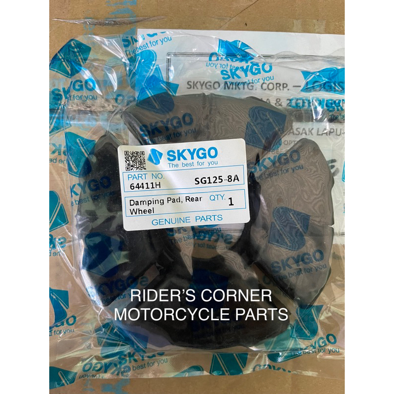 WIZARD 125 / KING 150 / EURO Damping Pad Rear Wheel/ Rubber Damper ...
