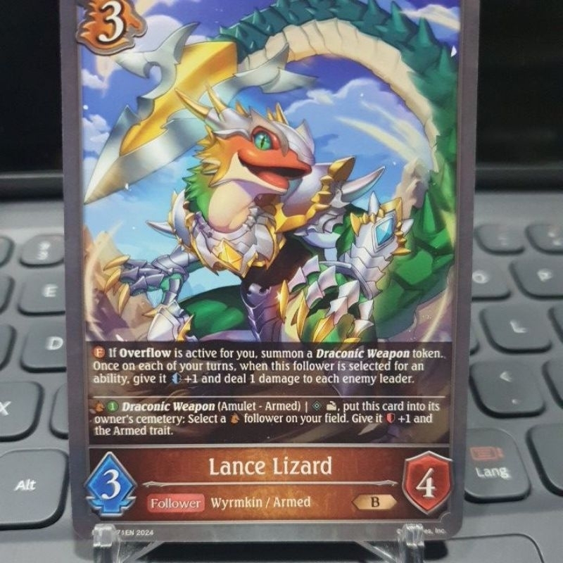 LANCE LIZARD B BP03 SHADOWVERSE EVOLVE TCG ENGLISH | Shopee Philippines