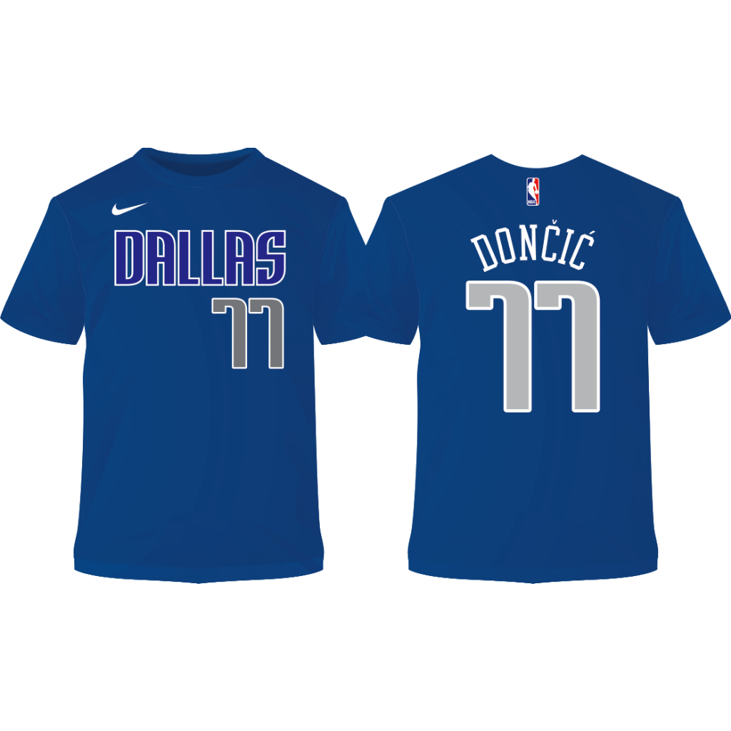 Luka Doncic Dallas Mavericks #77 T-Shirt Premium Quality | Shopee ...
