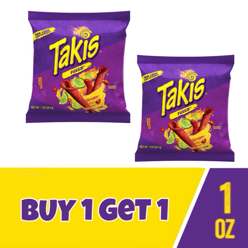Takis Fuego 1oz (BOGO PROMO) | Shopee Philippines