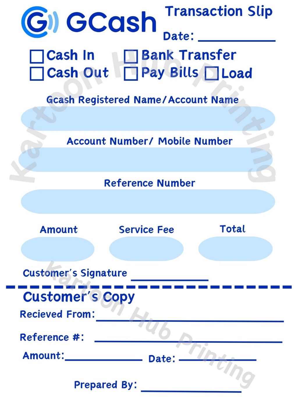 GCash / Maya Transaction Slip | Shopee Philippines