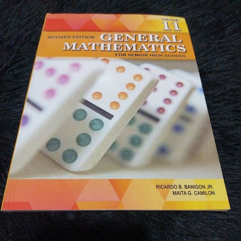 General Mathematics Revised Edition SHS book | Shopee Philippines