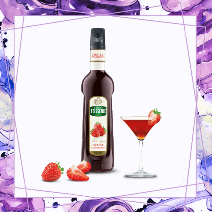 Mathieu Teisseire Strawberry Syrup 700ml | Shopee Philippines