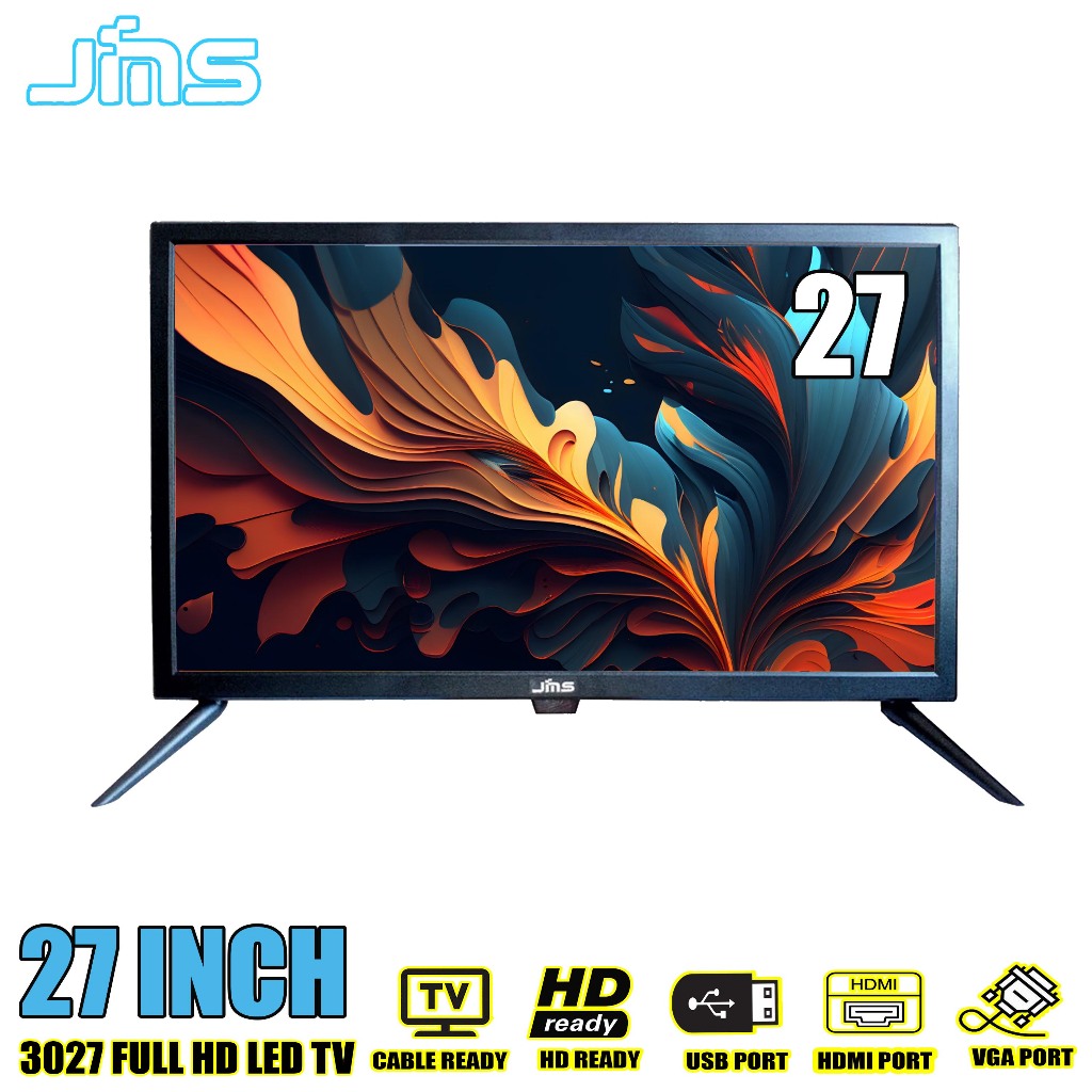 JMS LED-3027 Full HD LED TV 27 Inch | Shopee Philippines